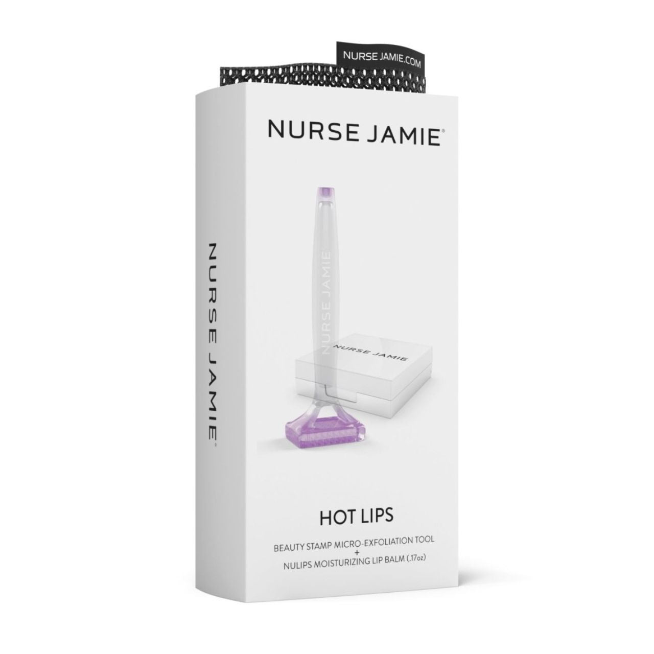 Hot Lips Kit – Smooth & Hydrate with Stamp + Lip Balm – Nurse Jamie