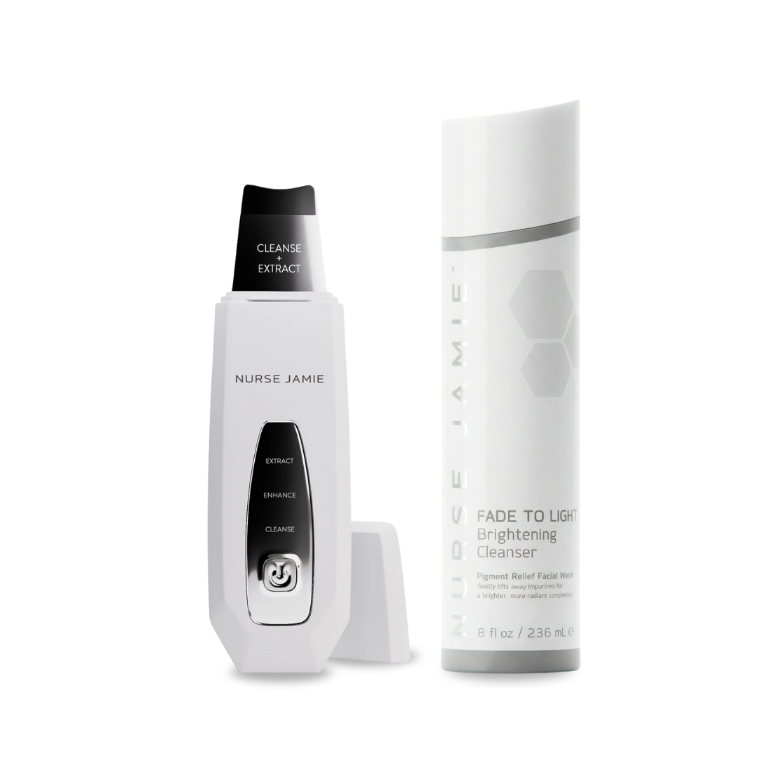 Ultrasonic Brightening Cleanse Kit – Nurse Jamie